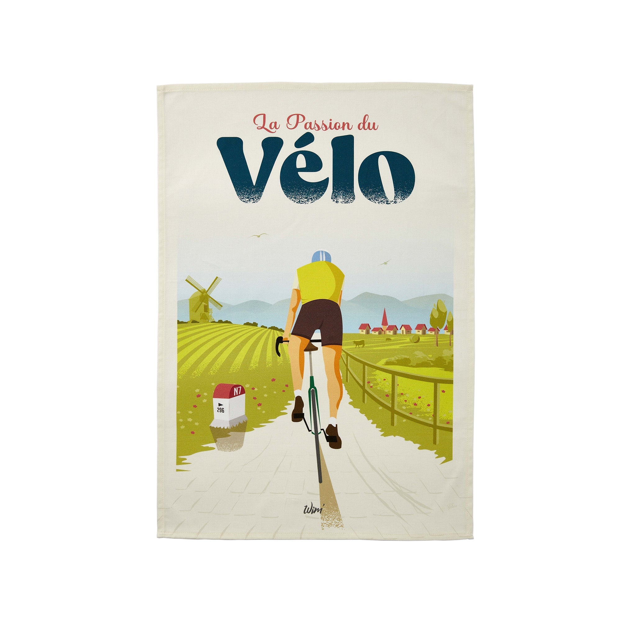 Coucke WIM Passion Velo Tea Towel – Soap & Water Everyday