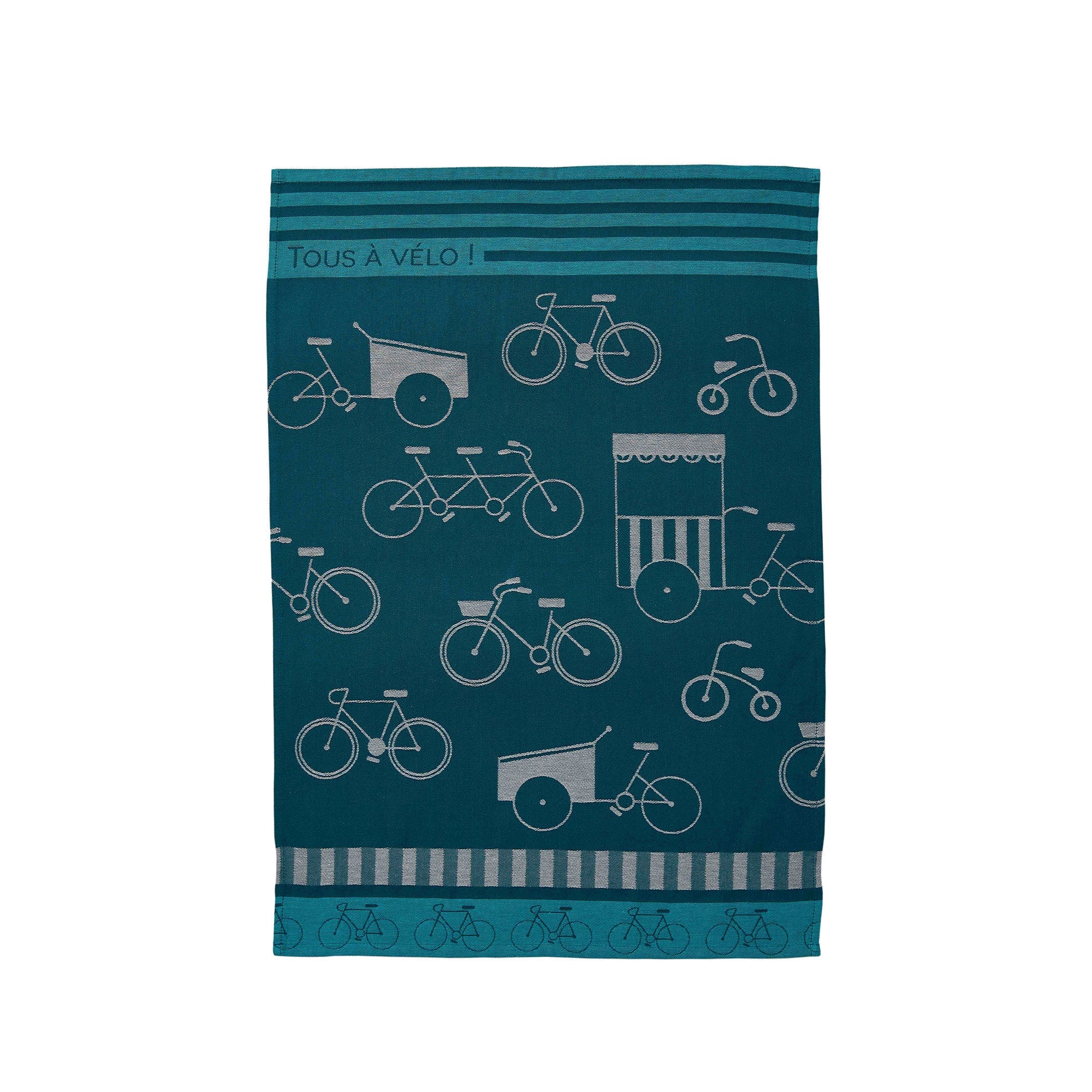 Coucke Tous Ã Velo Tea Towel – Soap & Water Everyday
