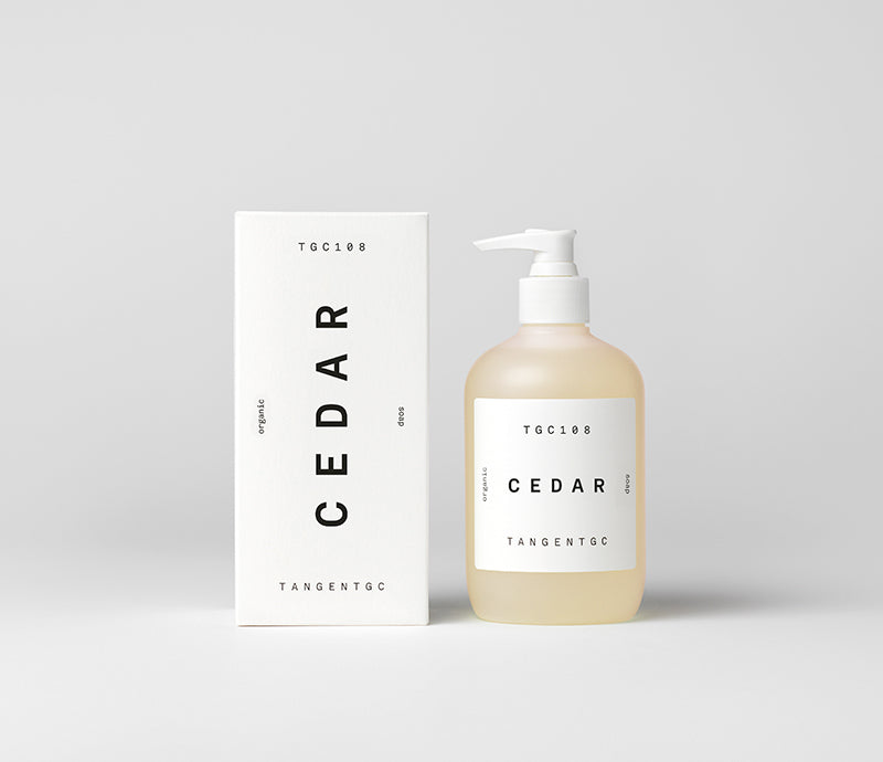 Tangent GC Cedar Soap 350ml - Soap & Water Everyday